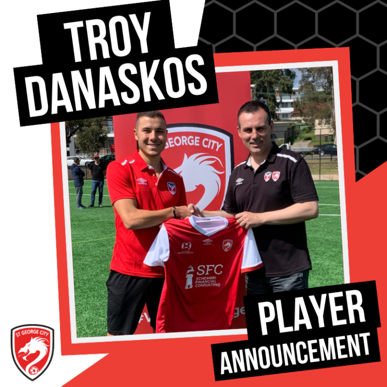 PLAYER SIGNING - TROY DANASKOS - St George City